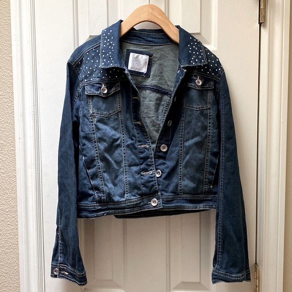 Justice | Jackets & Coats | Justice Sequence Jeans Jacket | Poshmark